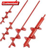 China Custom Garden Screw Auger Drill Bit - 304/316L Stainless Steel with 1 Year Warranty for Agricultural and Industrial Applications for sale