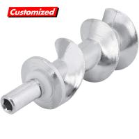 China 316 Stainless Steel Food Grade Auger Screw for Meat Grinder Custom Sizes for sale