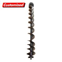 China OEM Custom Auger Screw 304 Stainless Steel Wear Resistant High Precision Helical Blade for Screw Conveyor for sale