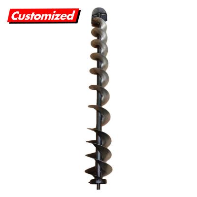 China OEM Custom Auger Screw 304 Stainless Steel Wear Resistant High Precision Helical Blade for Screw Conveyor for sale