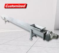 China Custom Carbon Steel Screw Conveyor with 1-Year Warranty - Material Handling Equipment for Manufacturing Plants for sale