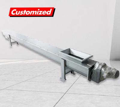 China Custom Carbon Steel Screw Conveyor with 1-Year Warranty - Material Handling Equipment for Manufacturing Plants for sale