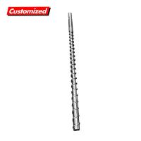 China Food Grade Auger Screw 304 316L Stainless Steel for Injection Molding Machinery Custom Size for sale