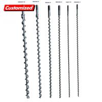 China Custom 304 316L Stainless Steel Auger Screw Wear Resistant Smooth Surface for Material Transport for sale
