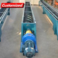 China OEM Custom Carbon Steel Screw Auger Conveyor 380V 3-450 t/h for Industrial Bulk Materials for sale