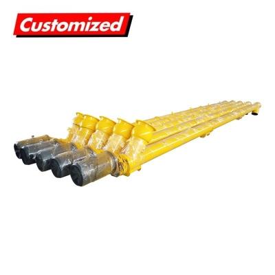 China Automatic Cement Screw Conveyor 380V with 165-407mm Diameter Options for Concrete Batching Plants for sale