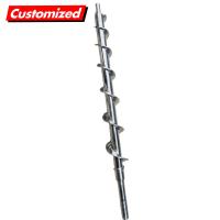 China Custom 304/316L Stainless Steel Auger Screw for Sludge Dewatering Machine 1 Year Warranty for sale