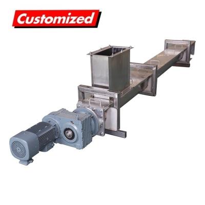 China Customized Food Grade Stainless Steel Spiral Conveyor 3.0-4.0KW for Granular Material Handling for sale