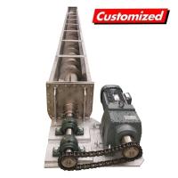 China Stainless Steel 304 U Shaped Screw Auger Conveyor Custom Dimensions for sale