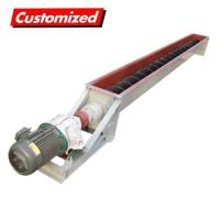 China Customized Stainless Steel Screw Auger Conveyor 3000-5000 pcs/h for Organic Fertilizer for sale