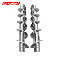 China Custom Stainless Steel Screw Auger Conveyor Shaft Max Diameter 2000mm Thickness 35mm for sale