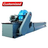 China Submerged Inclined Drag Flight Conveyor 0.75-15KW Power 220V/380V Custom Size Industrial Material Handling System for sale