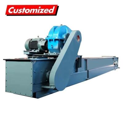 China Submerged Inclined Drag Flight Conveyor 0.75-15KW Power 220V/380V Custom Size Industrial Material Handling System for sale