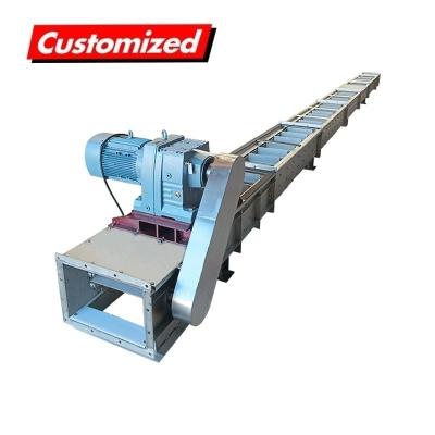 China GBX300-7600 Stainless Steel Drag Chain Scraper Conveyor for Feed Powder & Pellets - 50 Sets/Month Capacity for sale