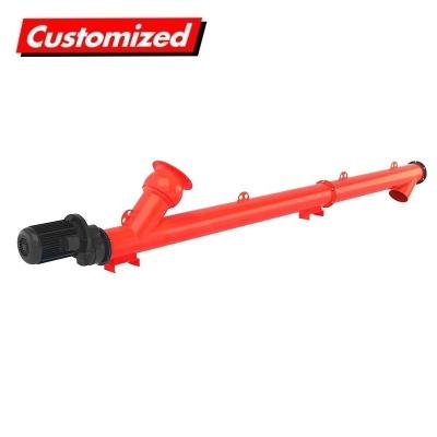 China Custom Spiral Tube Screw Conveyor 3-450t/h Capacity with 160-1000mm Blade Diameter for Industrial Applications for sale