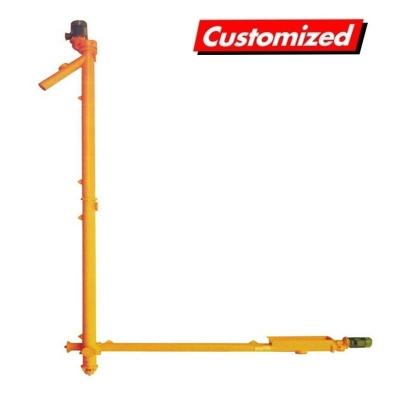China Custom Inclined Screw Auger Conveyor 1-30m Length 100-630mm Diameter for Concrete Systems for sale