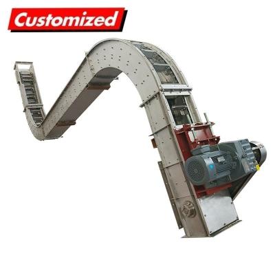 China Custom Industrial Electric Incline Chain Scraper Conveyor 220V with 5+ Year Lifespan for Material Handling Systems for sale