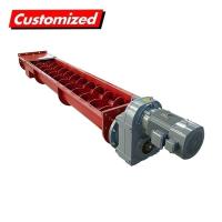China Custom Stainless Steel Heat Resistant Screw Auger Conveyor SLS300 5-13 m³/h for Industrial Material Handling for sale