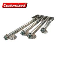 China Custom Stainless Steel Tubular Screw Auger Feeder - U/Tube Shape, Horizontal/Inclined Layout, 1 Year Warranty for sale