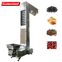 China High Speed Z-Type Bucket Elevator Conveyor - Food Grade Stainless Steel with Custom Height & 1 Year Warranty for sale