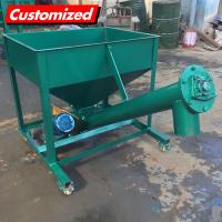 China Stainless Steel Automatic Spiral Flexible Auger Elevator Conveyor 110V 380V Custom for Power Plant for sale