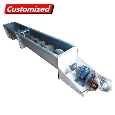 China Large Capacity Air Tight Hopper Spiral Screw Auger Feeder Conveyor 5.5-22KW Customized for sale