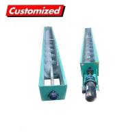 China Stainless Steel Shaftless Screw Auger Conveyor 304 316 Heat Resistant Custom for Sewage Treatment for sale