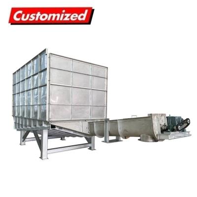 China Stainless Steel 304 Screw Auger Conveyor Customizable Length for Grain Chemical Transport for sale