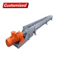China Stainless Steel Shaftless Screw Auger Conveyor 1.5KW for Cement Chemical Mining for sale