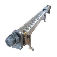 China Stainless Steel Shaftless Screw Auger Conveyor 1.5KW for Cement Chemical Mining for sale