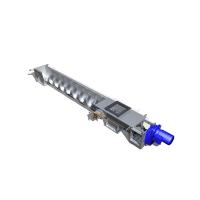 China Stainless Steel Shaftless Screw Auger Conveyor 1.5KW for Cement Chemical Mining for sale