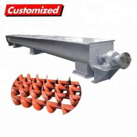 China Stainless Steel Fire Resistant Screw Auger Conveyor 1 Year Warranty for Mining Transport for sale