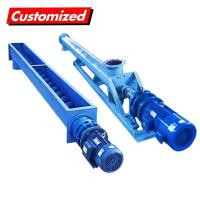 China Stainless Steel Heat Resistant Screw Auger Conveyor 1-100m Customizable for Industrial Use for sale