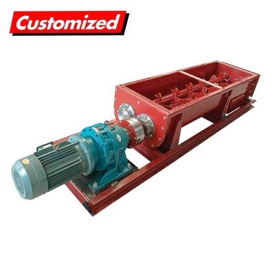 China Stainless Steel Heat Resistant Customized Screw Auger Conveyor Feeder GXW600-3500 for sale