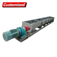 China U-Shaped Sludge Pipe Screw Conveyor SLS350-6000 | Stainless Steel Construction | 1-30m Custom Length for sale
