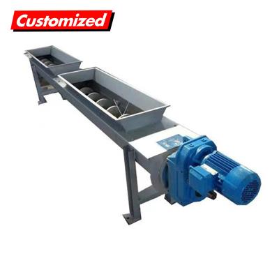 China Heat Resistant Flexible Screw Conveyor for High Temperature Applications - 1 Year Warranty, Stainless Steel Construction for sale