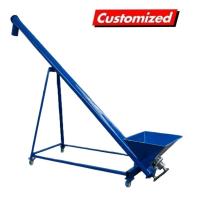 China Stainless Steel Heat Resistant Screw Auger Conveyor 0.4kW-22kW for Chemical Grain Transport for sale