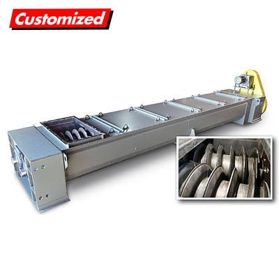 China U Trough Double Helix Flexible Spiral Conveyor with -50°F to 600°F Temperature Control for Heating and Cooling Applications for sale