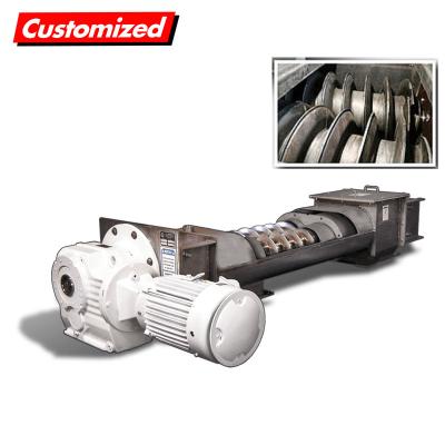 China OEM Custom Thermal Screw Conveyor with -50°F to 600°F Temperature Control and Hollow Flight Heating Design for sale