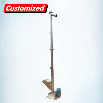 China Stainless Steel Heat Resistant Flexible Screw Auger Conveyor 100-800mm Spiral Diameter 110-480V for sale