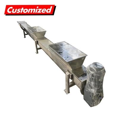 China Carbon Steel Horizontal Screw Conveyor 1-30m Length with 13 m³/h Capacity for Cement & Industrial Applications for sale
