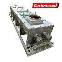 China Stainless Steel Biaxial Dust Humidifier Mixer KX0022-1 - High Speed Double Shaft Powder Mixer with 1 Year Warranty for sale