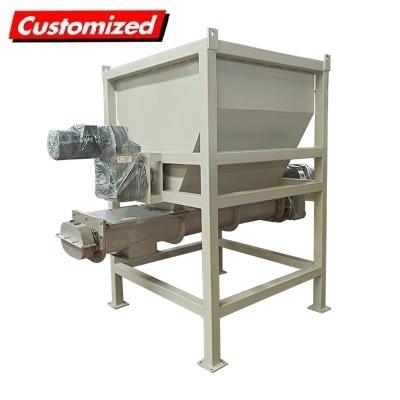 China Custom Industrial Blender with Hopper - Carbon Steel/Stainless Steel Construction for 45-80% Moisture Sludge Treatment for sale