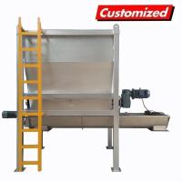China Custom Hopper Horizontal Screw Mixer for Powder Processing with 45-80% Moisture Capacity and 1-Year Warranty for sale