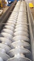 China Hollow Blade Heated Screw Conveyor for Sludge Drying - 1 Year Warranty with Custom Voltage and Dimensions for sale