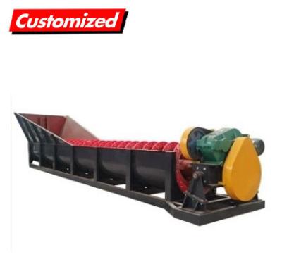 China 15Tons Per Hour Spiral Sand Washer Machine with AC Motor and 1 Year Warranty for Mining Industry for sale