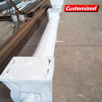 China OEM Stainless Steel Heat Resistant Screw Auger Conveyor 420m3/hr for Grain Transport for sale