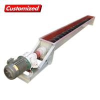China Stainless Steel Heat Resistant Screw Auger Conveyor 1 Year Warranty Customizable for sale