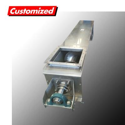 China Custom Stainless Steel Heat Resistant Screw Auger Conveyor for Powder Granule 10m for sale