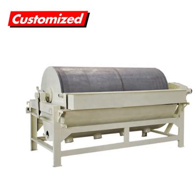 China Stainless Steel Magnetic Separation Machine 15-25 t/h Capacity 1500 Oe Field Intensity for Iron Ore Processing for sale
